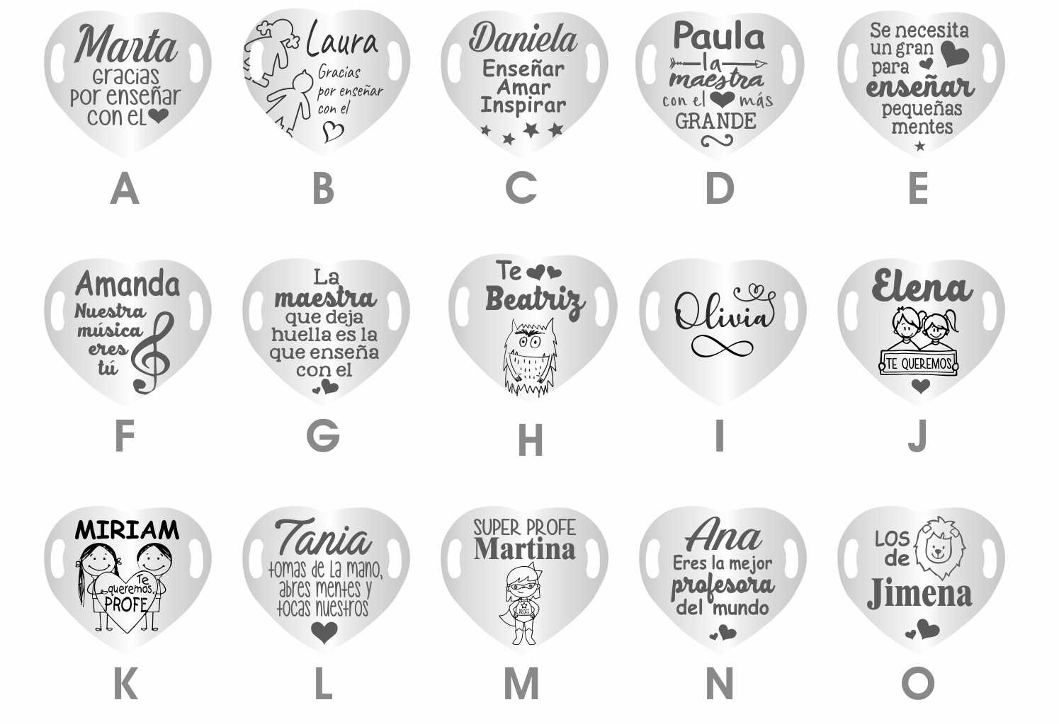 Regalo Despedida Fin de Curso: Pulsera para Profesora